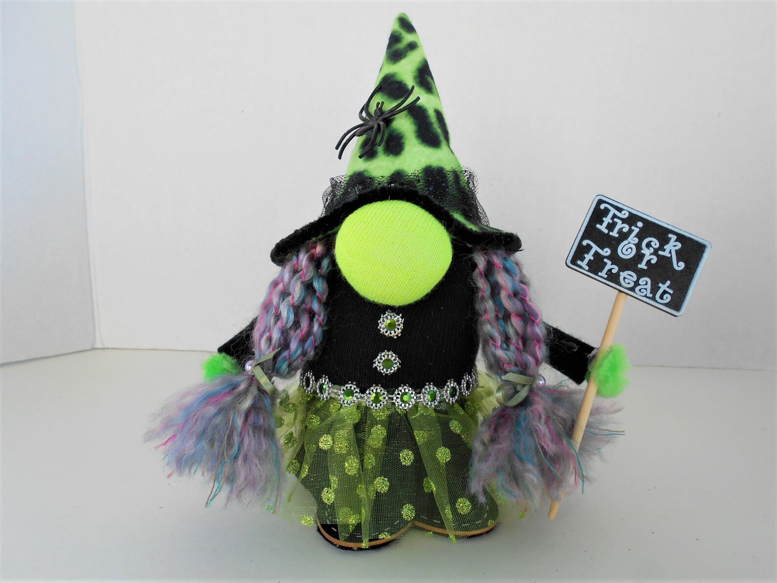 Witch Gnome Halloween Witch Gnome Handmade Halloween - Etsy