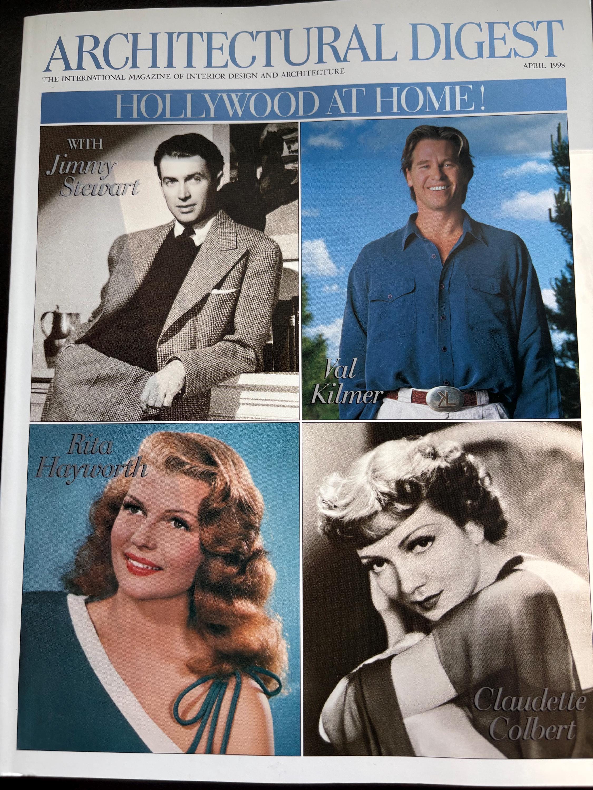 Architectural Digest Homes of Celebrities. - Etsy