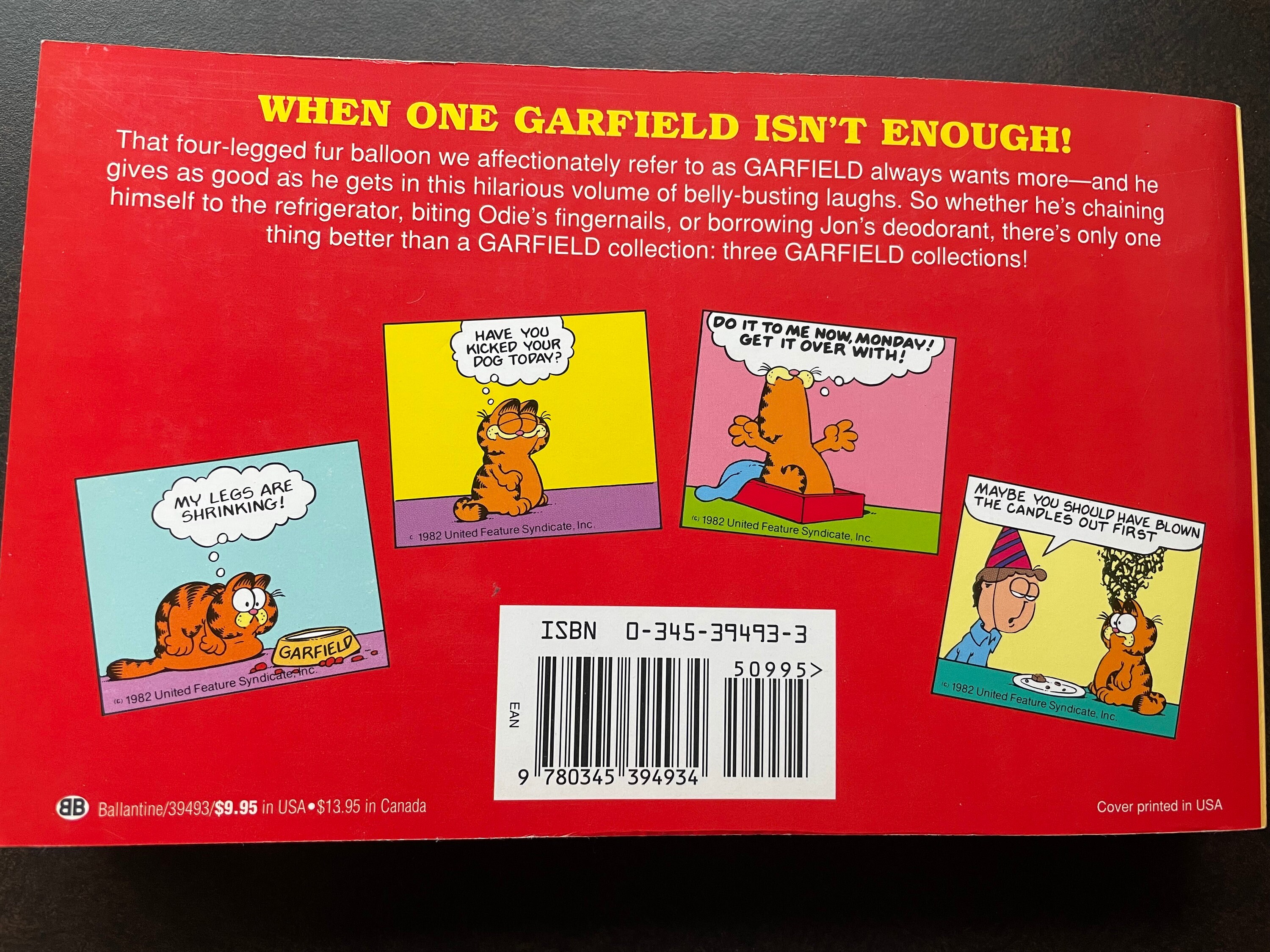 Garfield Cartoon Book, 3 Pack in One Volume. - Etsy
