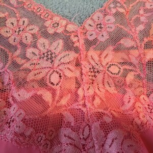 Coral Pink Nylon Slip From the 80's. - Etsy