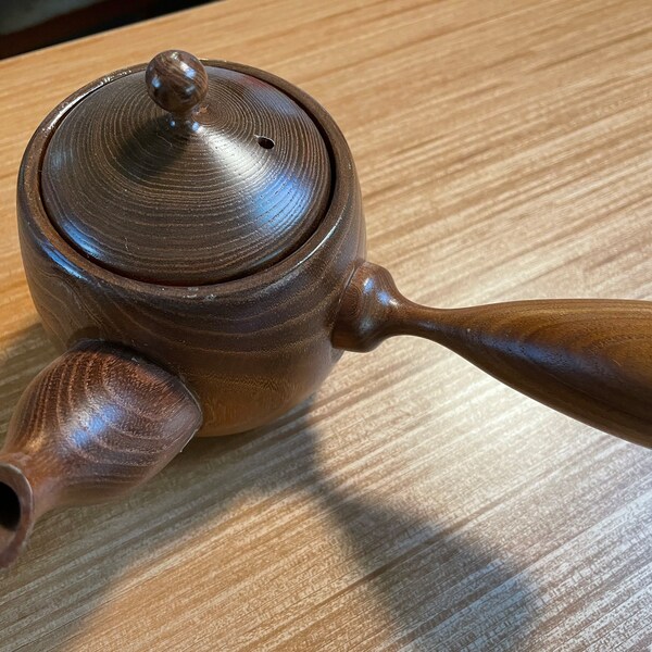 Wooden Teapot - Etsy