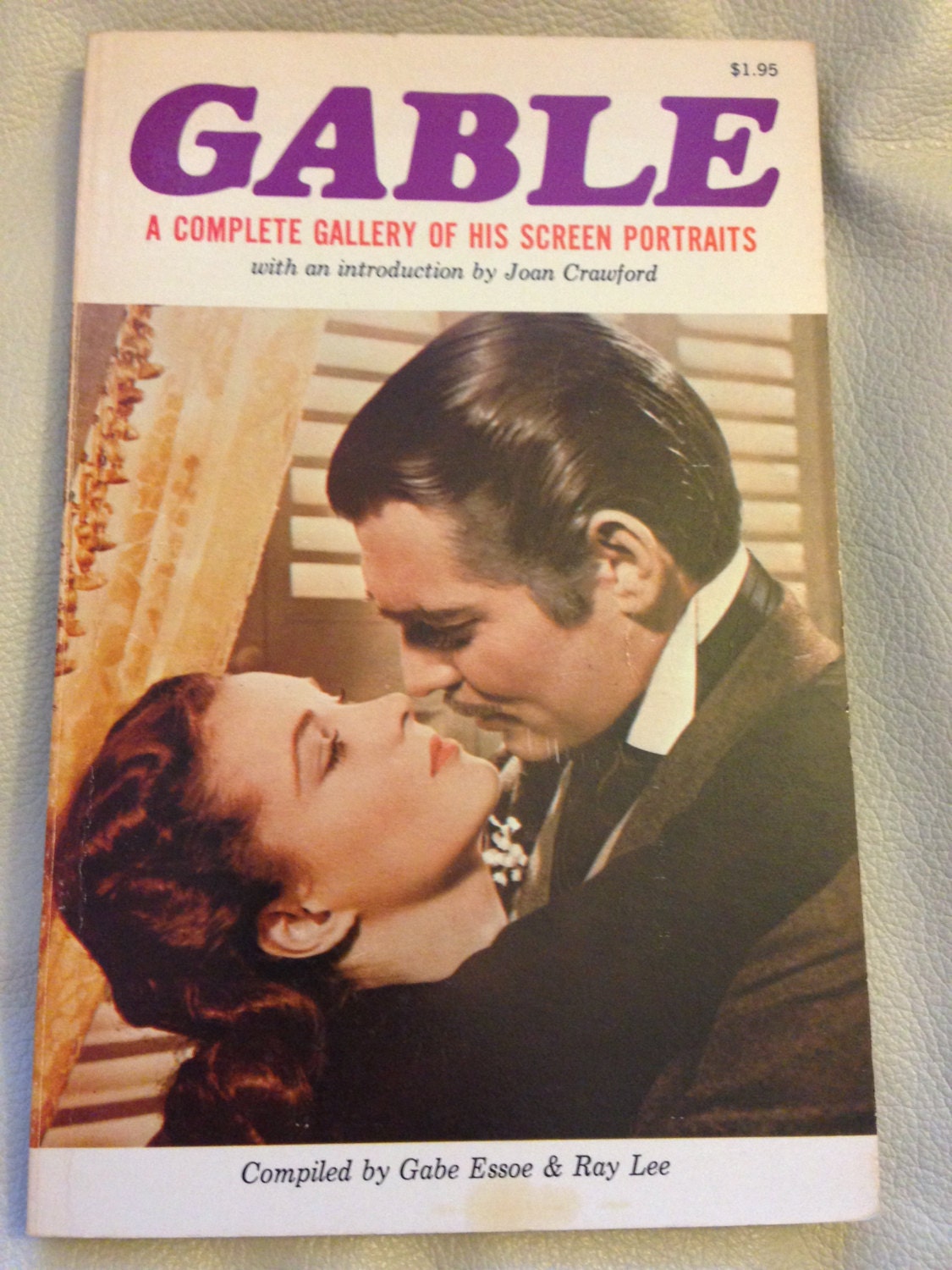 Gable a film book. A Complete Gallery of his screen | Etsy