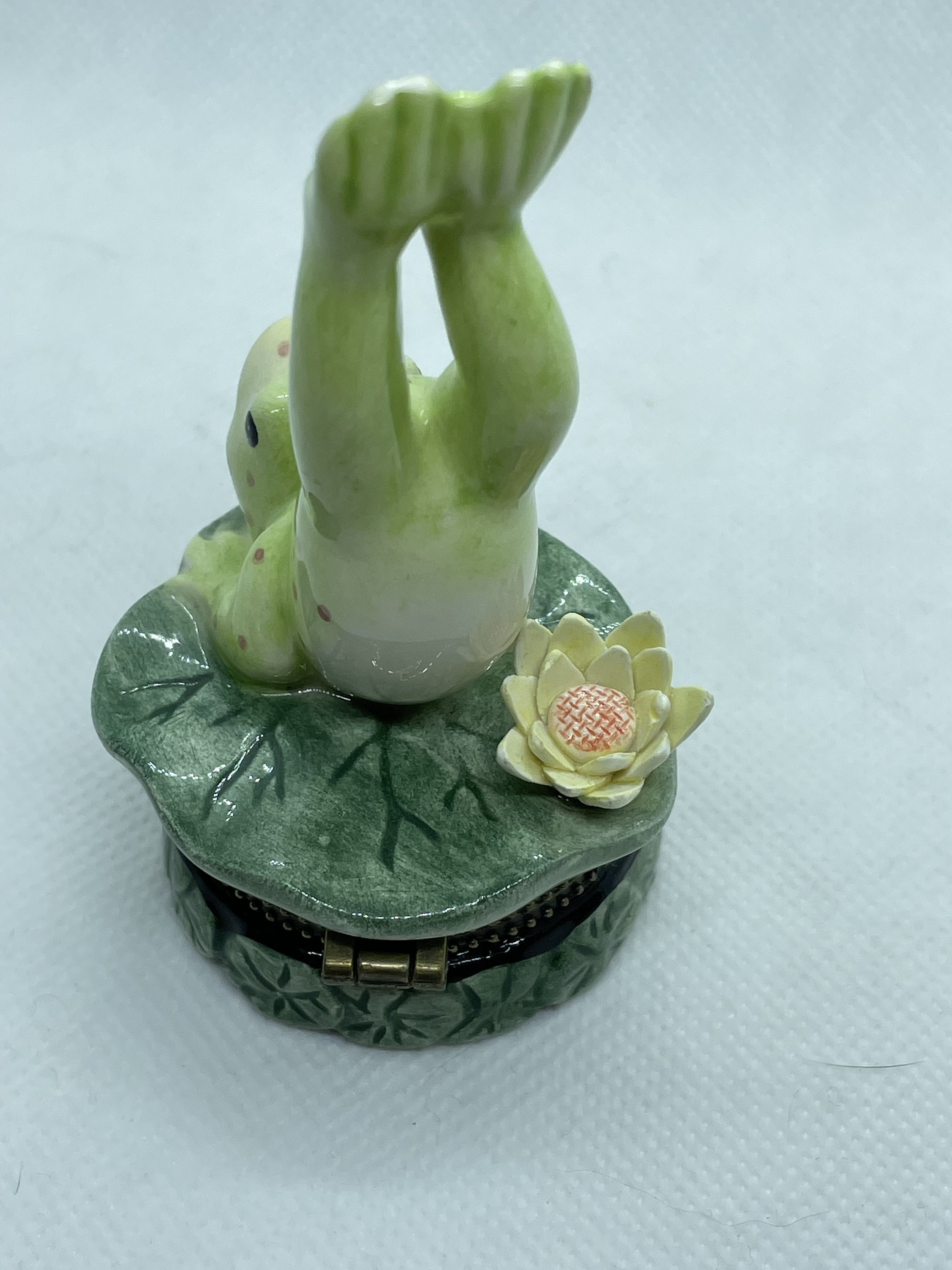 Ceramic Frog Box by Mud Pie. - Etsy