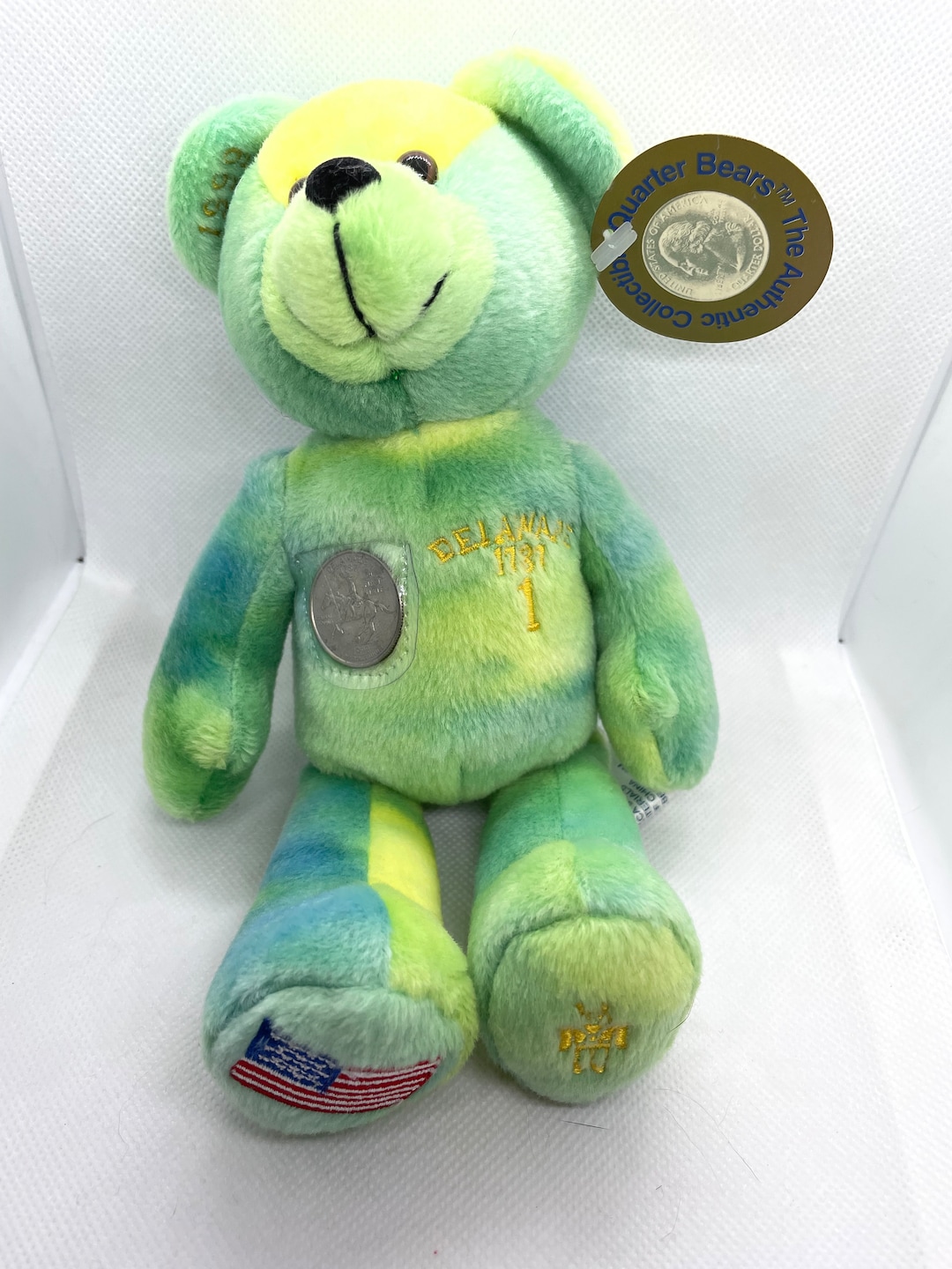 Delaware Quarter Bear - Etsy