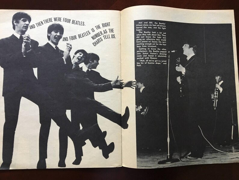 1964 Beatles Round the World No. 1 magazine. | Etsy