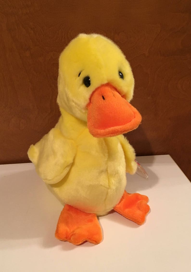 Quackers the Beanie Buddy Duck. - Etsy