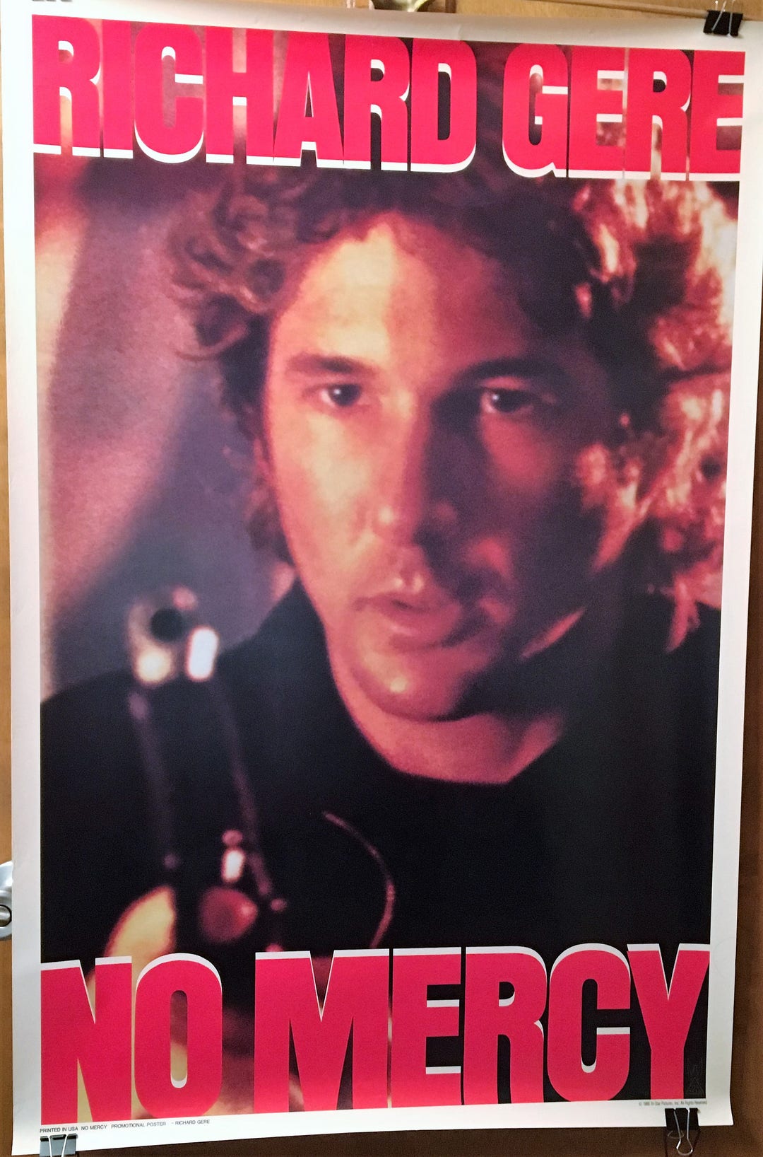 Movie Poster No Mercy With Richard Gere - Etsy