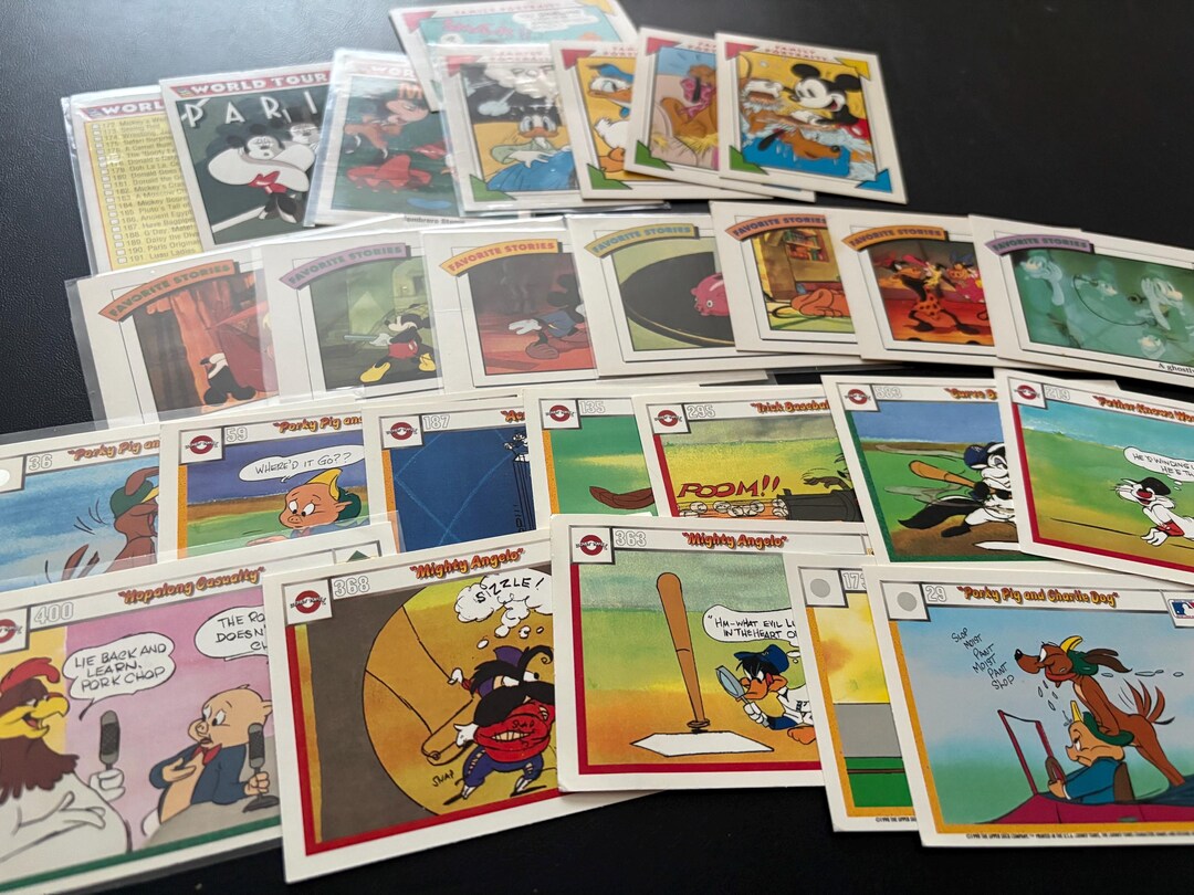 Cartoon Trading Cards. - Etsy