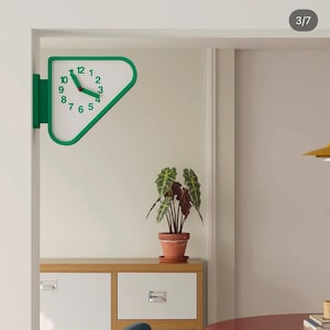 Seiko Inspired Double Sided Station Clock | Retro Mid Century Modern ...