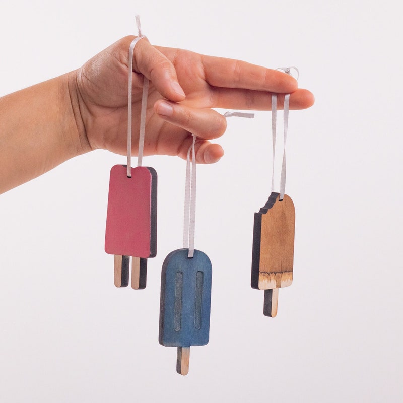 Wooden Popsicle - Etsy