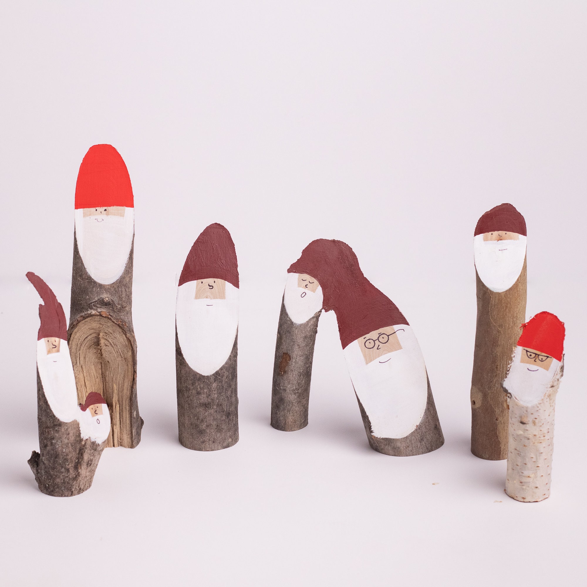 Santa Logs - Etsy