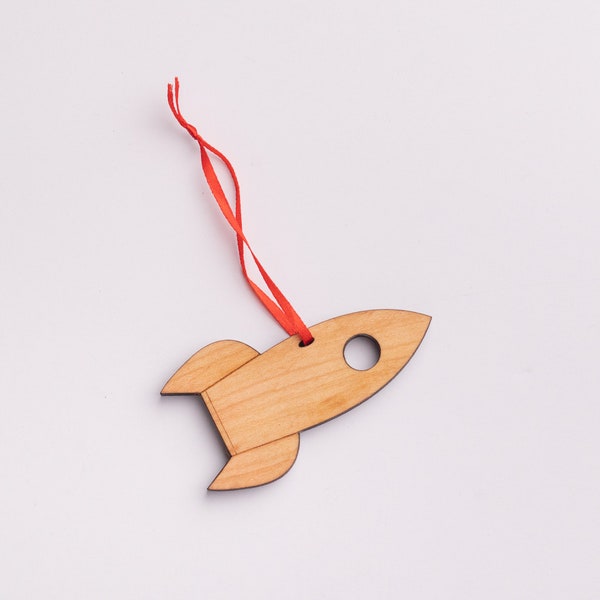 Rocket Ship Ornament - Etsy