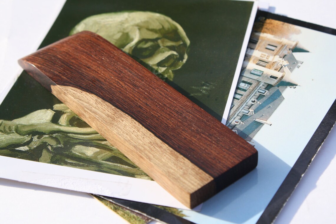 Overpriced Paperweight Made of Underwhelming Exotic Wood. Free - Etsy