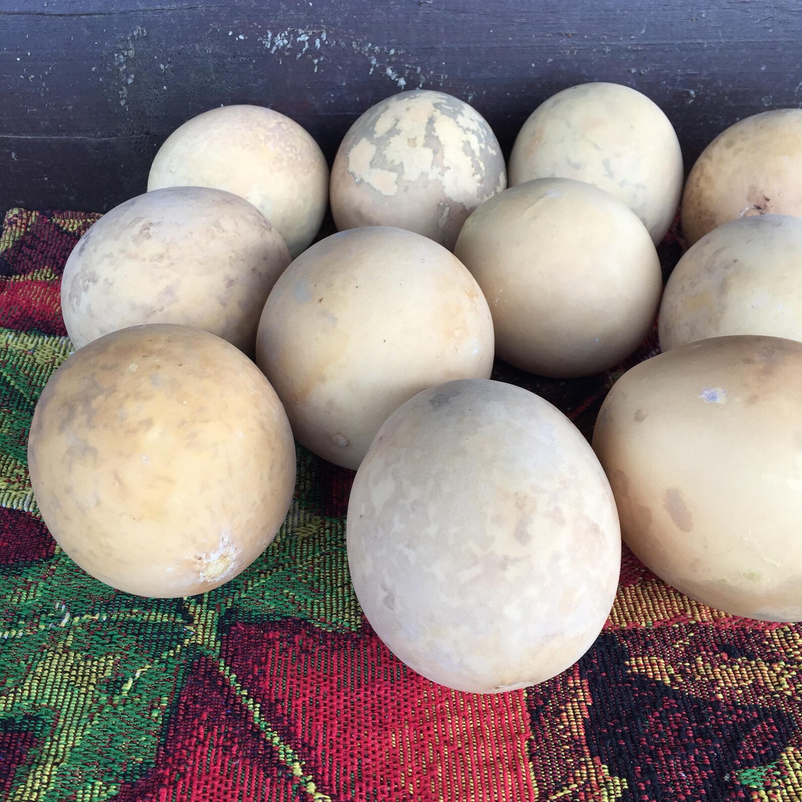 Set of Eighteen Small Round Ornamental Gourds for Crafting - Etsy