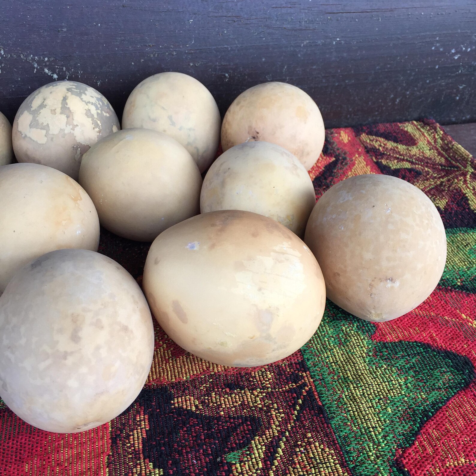 Set of Eighteen Small Round Ornamental Gourds for Crafting - Etsy