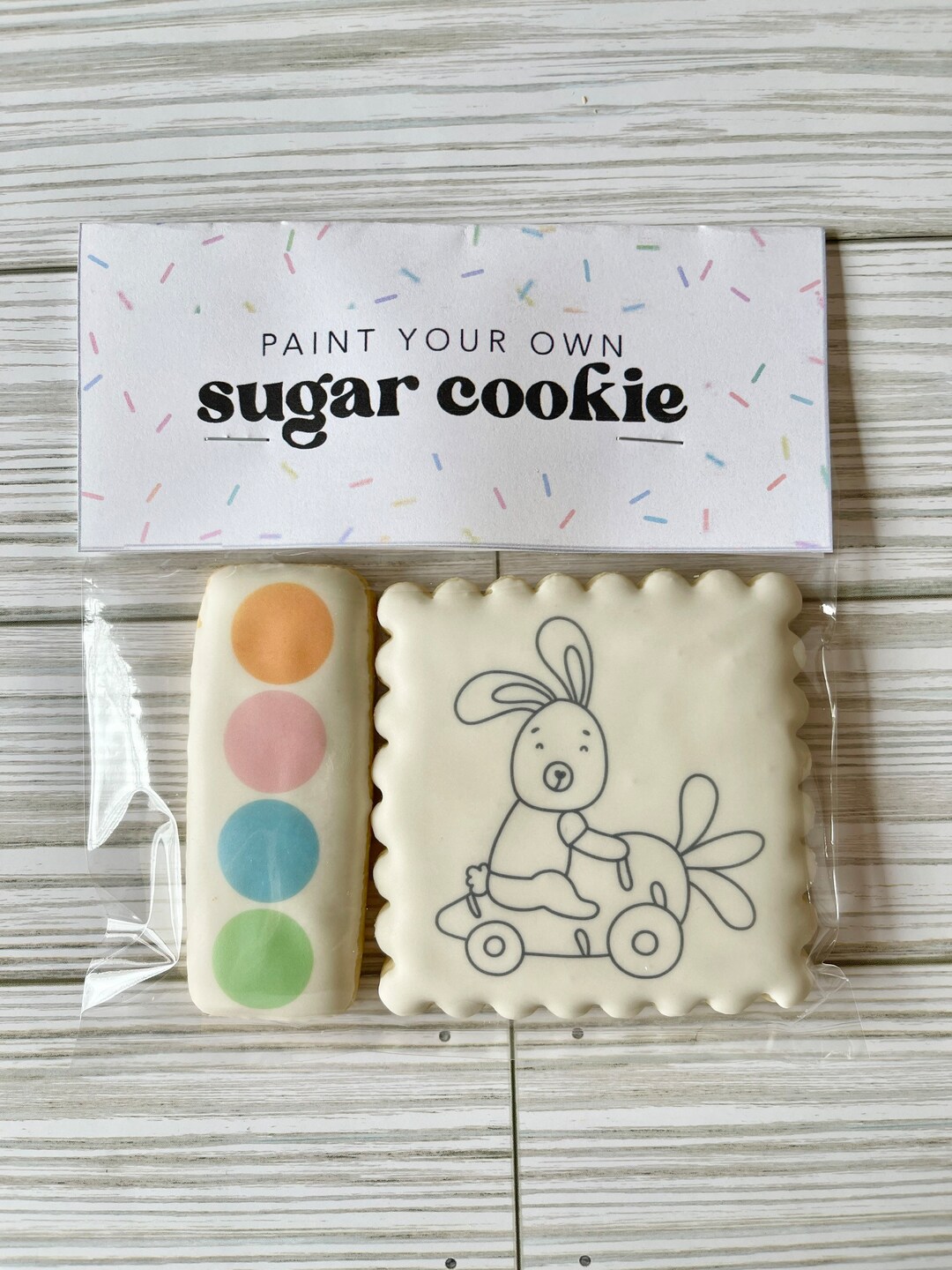 PYO DIY Easter Basket Filler Cookies Peeps Gift for Kids Items to Put ...