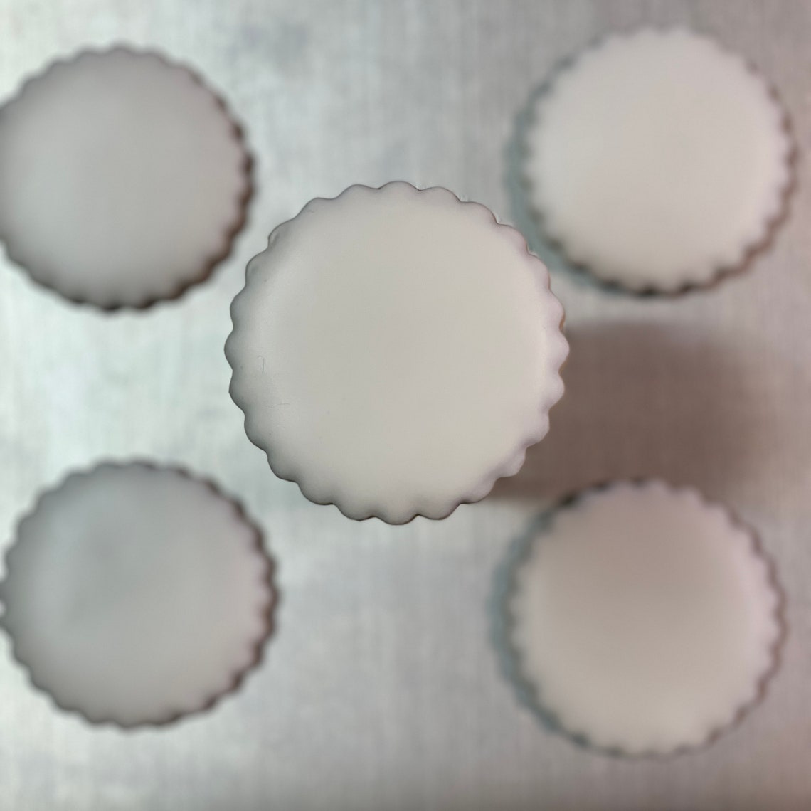 Blank Iced Cookies: Eddie Printer Compatible, Nut Free (dozen) - Etsy