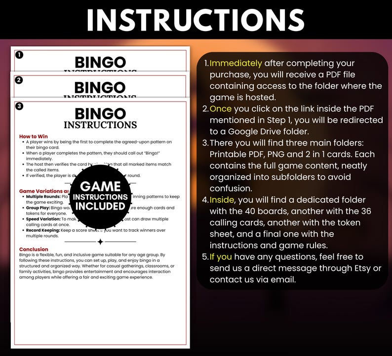 Printable Halloween Bingo 40 Cards, Spooky Party Game for Kids Toddler ...