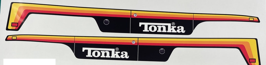 Custom Replacement Decals Tonka 1981 #3800 Mighty Roughneck Pickup ...