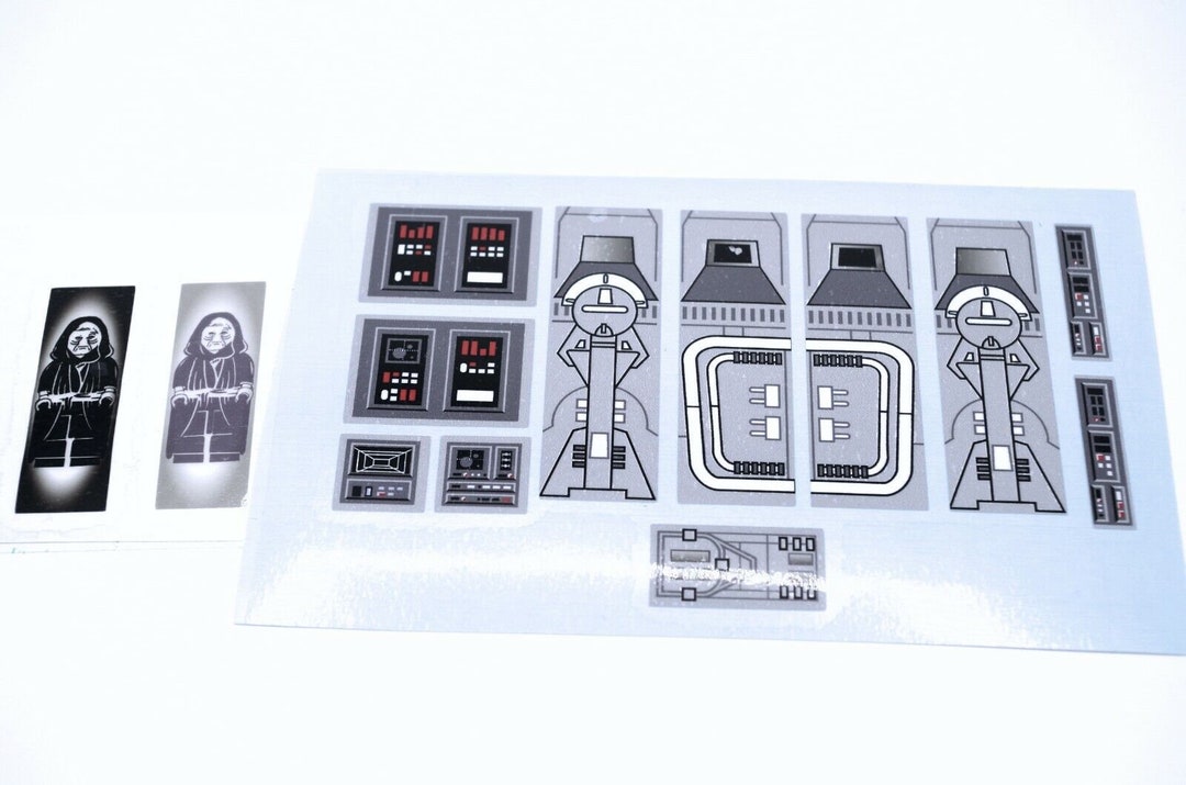 Custom Replacement Stickers for Star Wars Imperial Star Destroyer 6211 ...