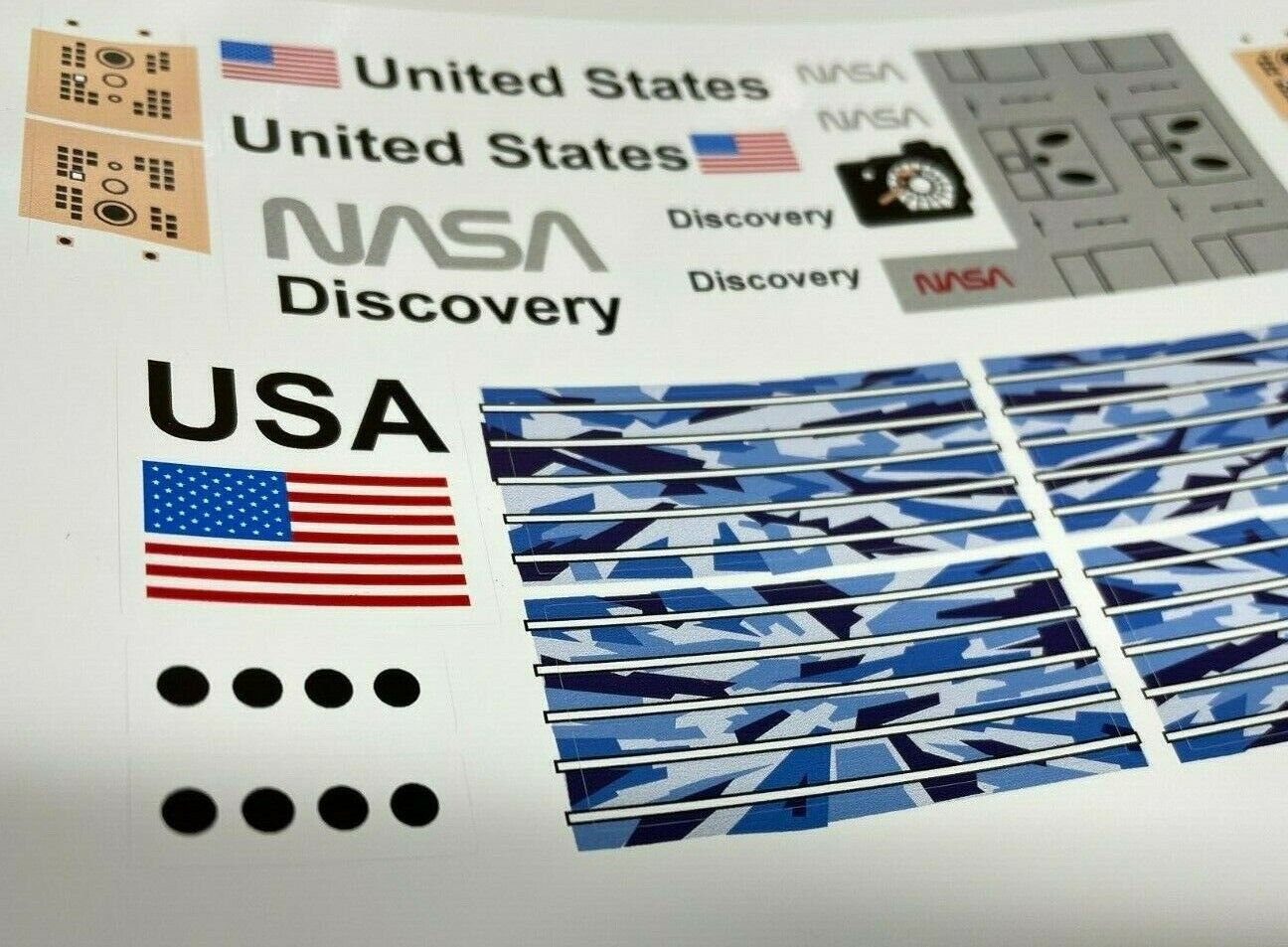 Custom Replacement Stickers for 7470 Space Shuttle Discovery - Etsy
