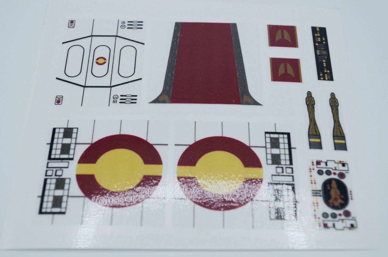Custom Replacement Stickers for Star Wars Venator Republic Cruiser 8039 ...