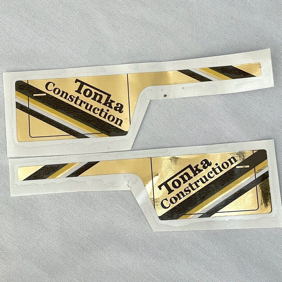 Custom Replacement Decals Tonka Mighty Construction Pickup - Etsy