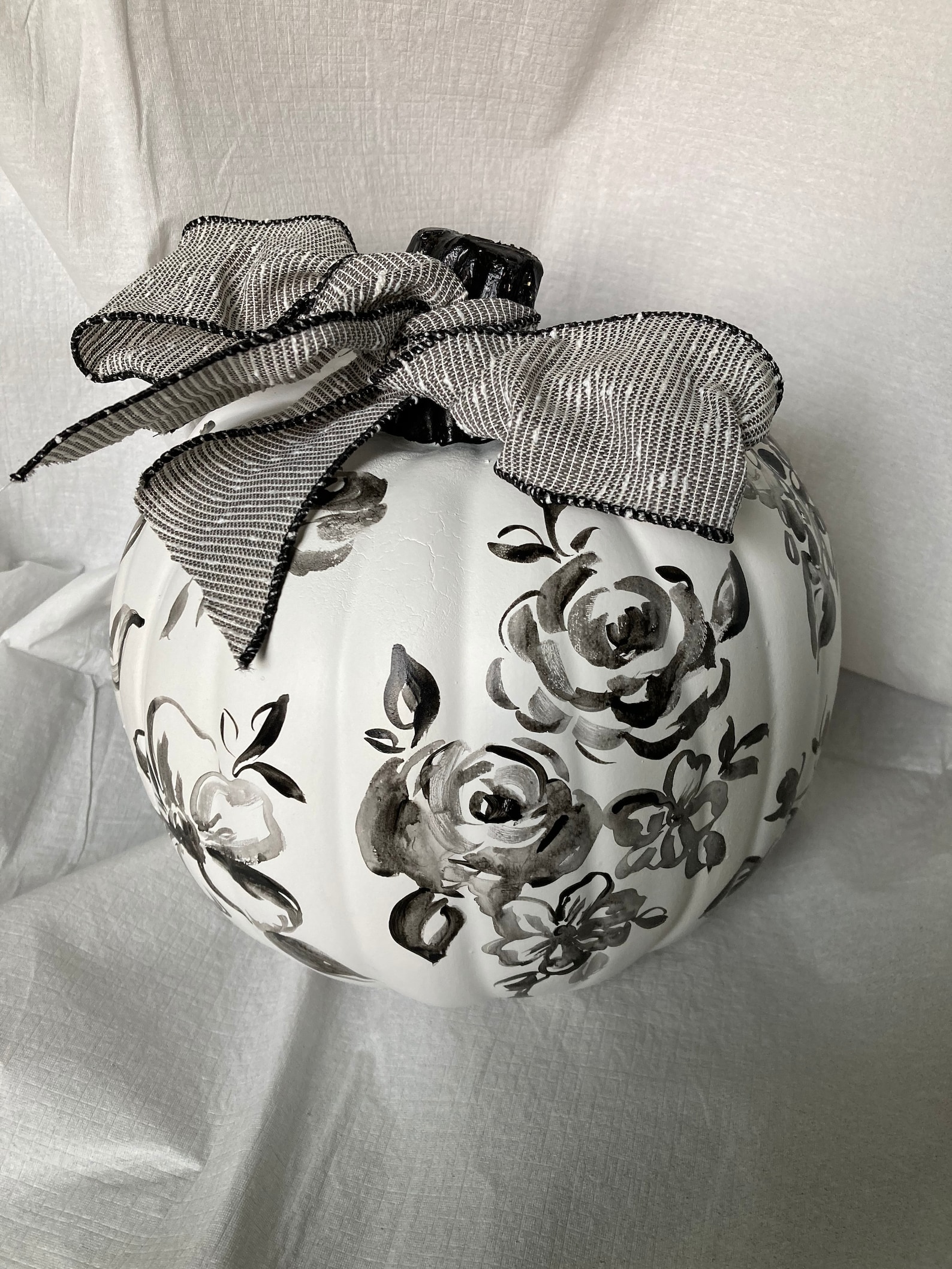 Hand Painted Plastic Pumpkins - Etsy