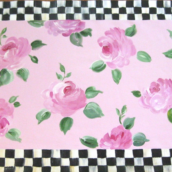 Canvas Floor Cloth - Etsy