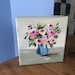 Mini Canvas Floral Art - Etsy