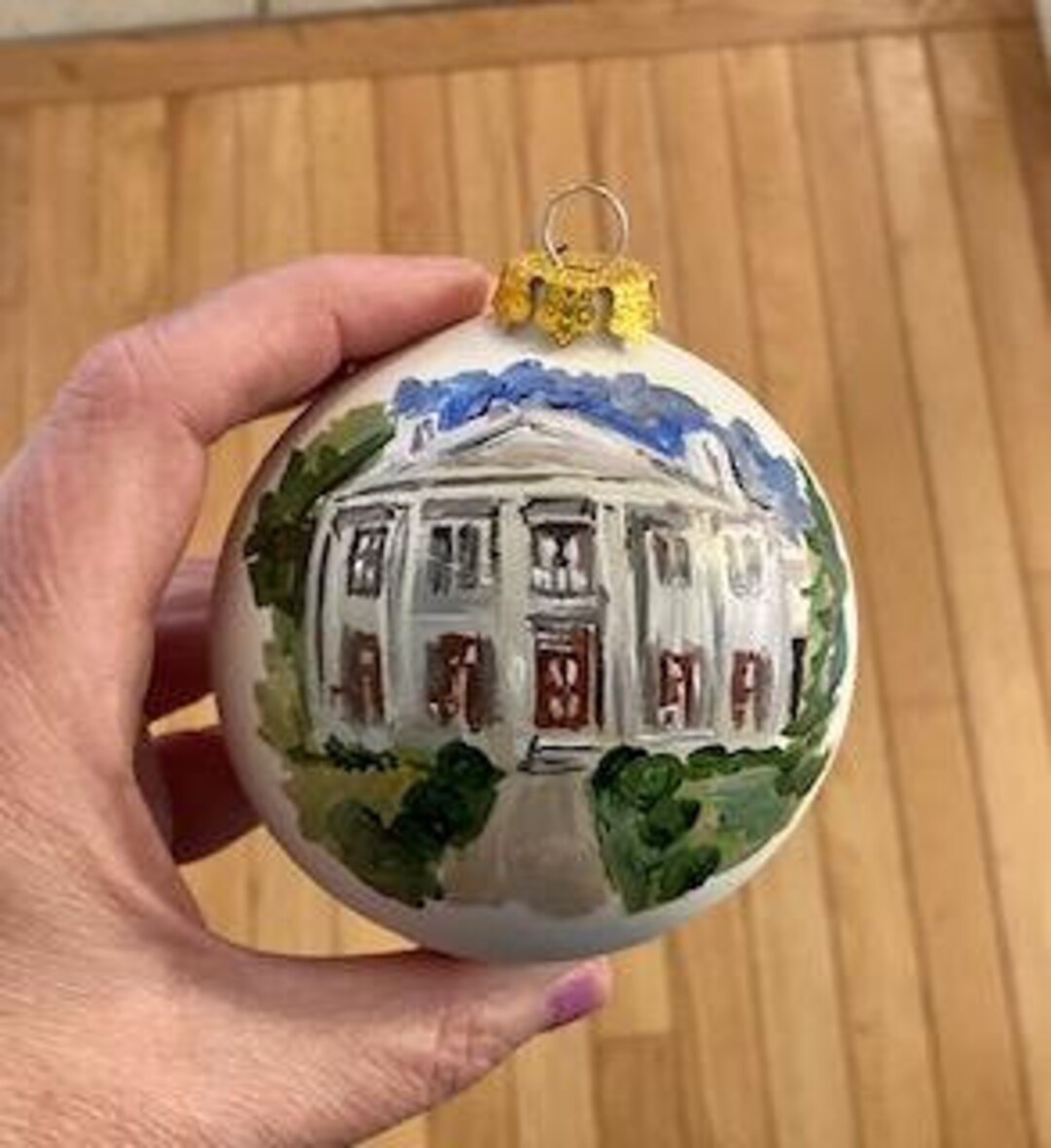 Custom Hand Painted Ornament/ Wedding Gift/ Special Gift - Etsy