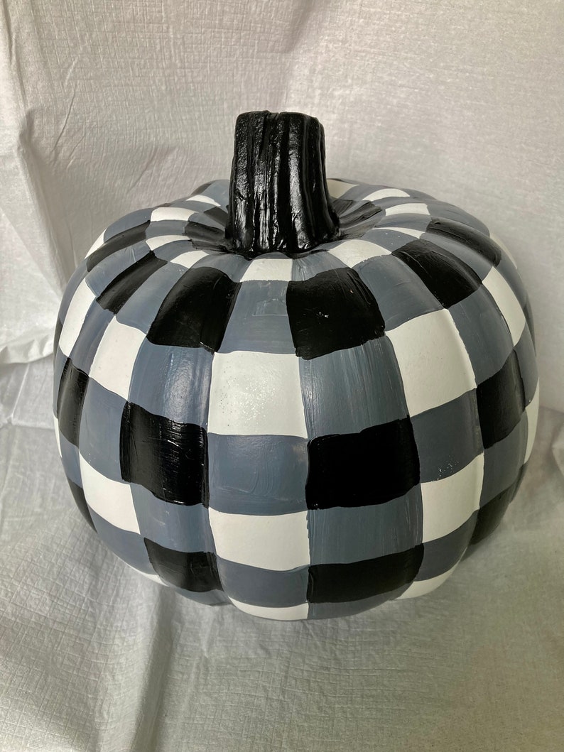 Hand Painted Plastic Pumpkins - Etsy