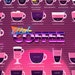 80s Style Coffee Types Chart Totally Tubular Rad Eighties - Etsy