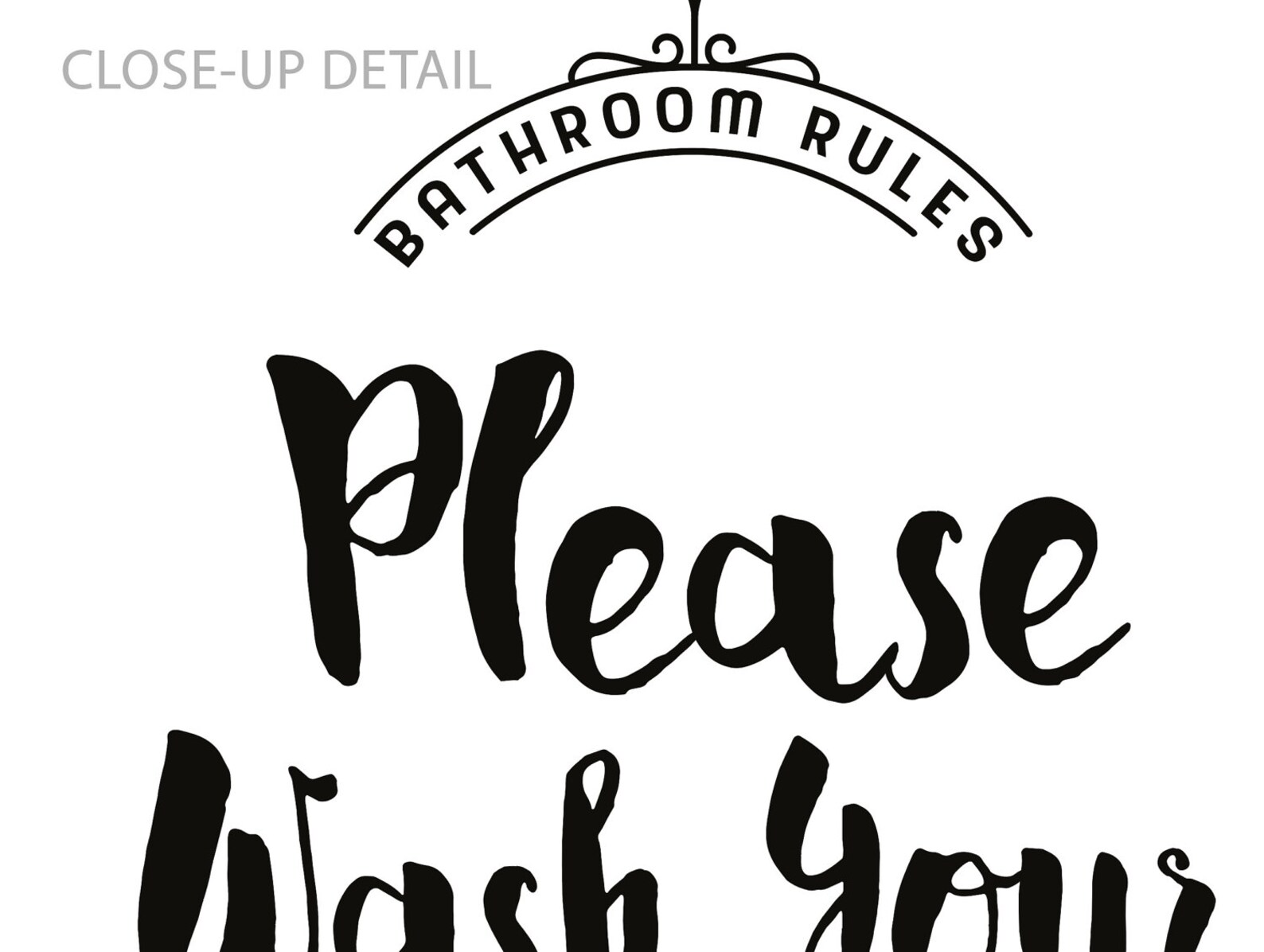 Please Wash Your Hands, Hand Washing Poster, Wash Hands Sign, Wash Your ...