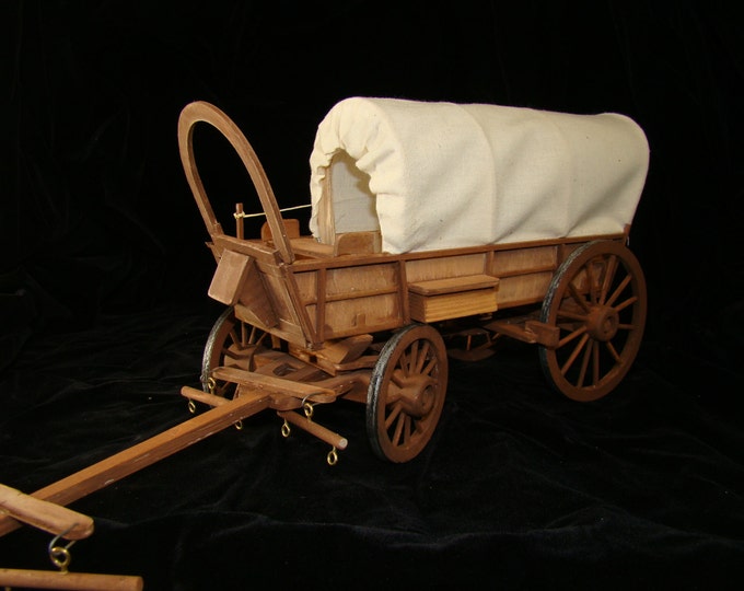 Covered Wagon Miniature - Etsy