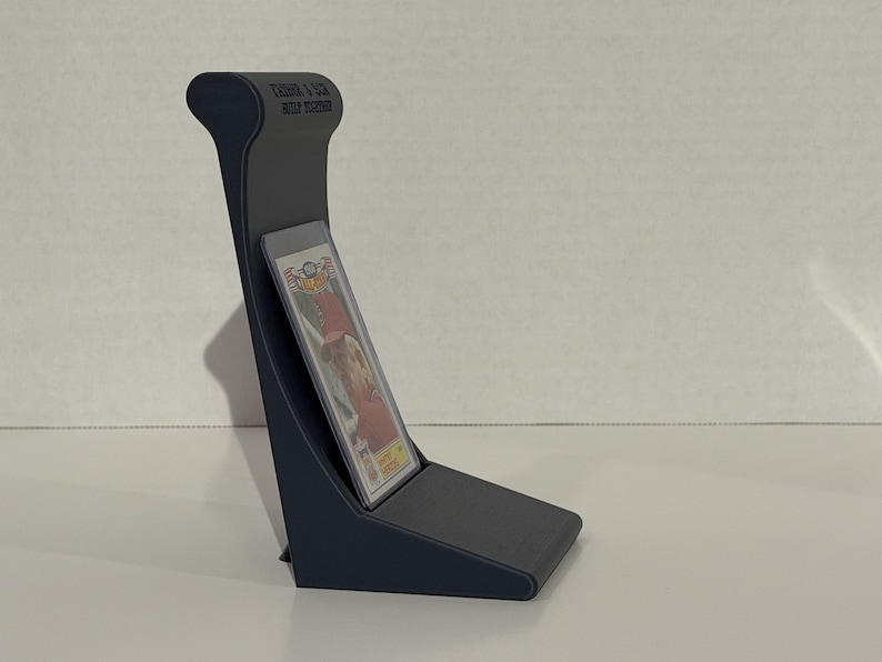 3D Printed Sports Card Display Stand, Custom Trading Card Holder - Etsy