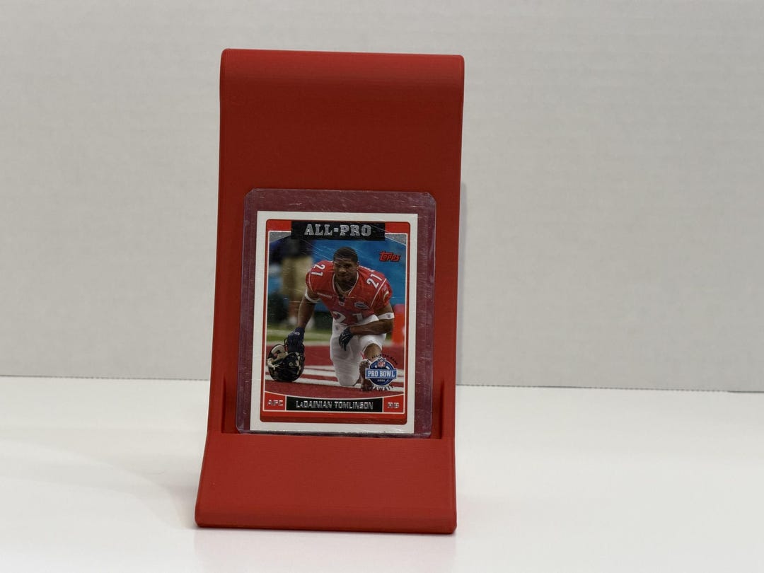 3D Printed Sports Card Display Stand, Custom Trading Card Holder - Etsy