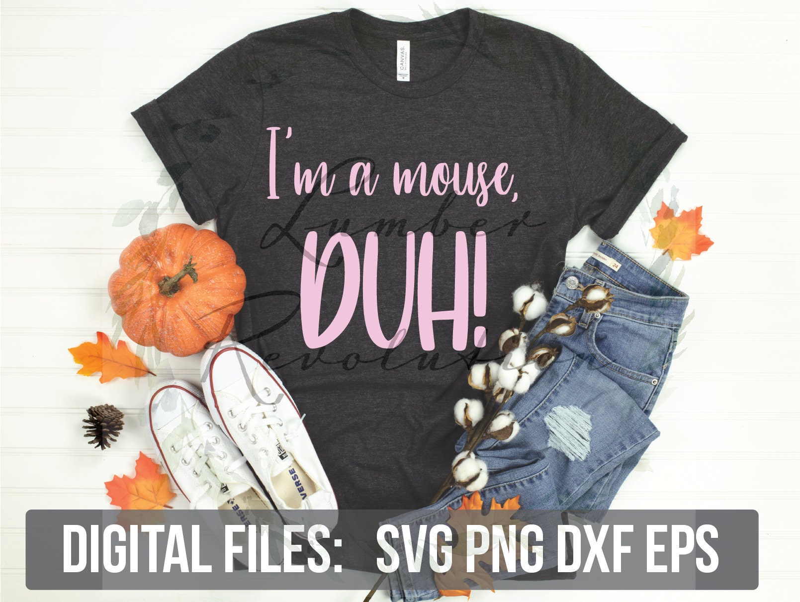 I'm a Mouse Duh, Mean Girls Halloween, Svg, DXF, EPS, and PNG - Etsy