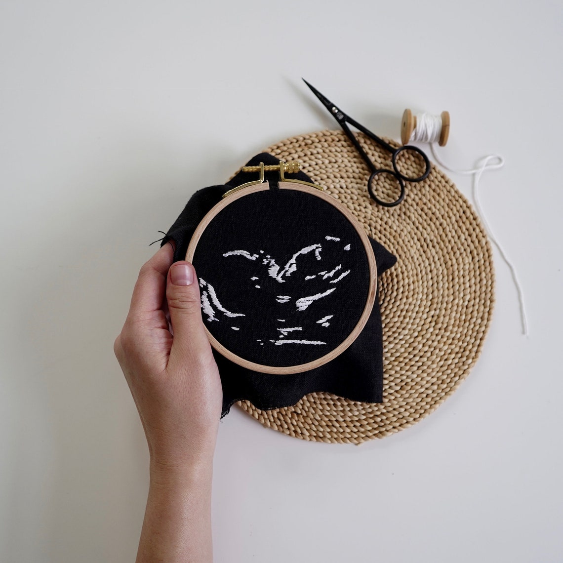 Baby Ultrasound Embroidery Tutorial - Etsy