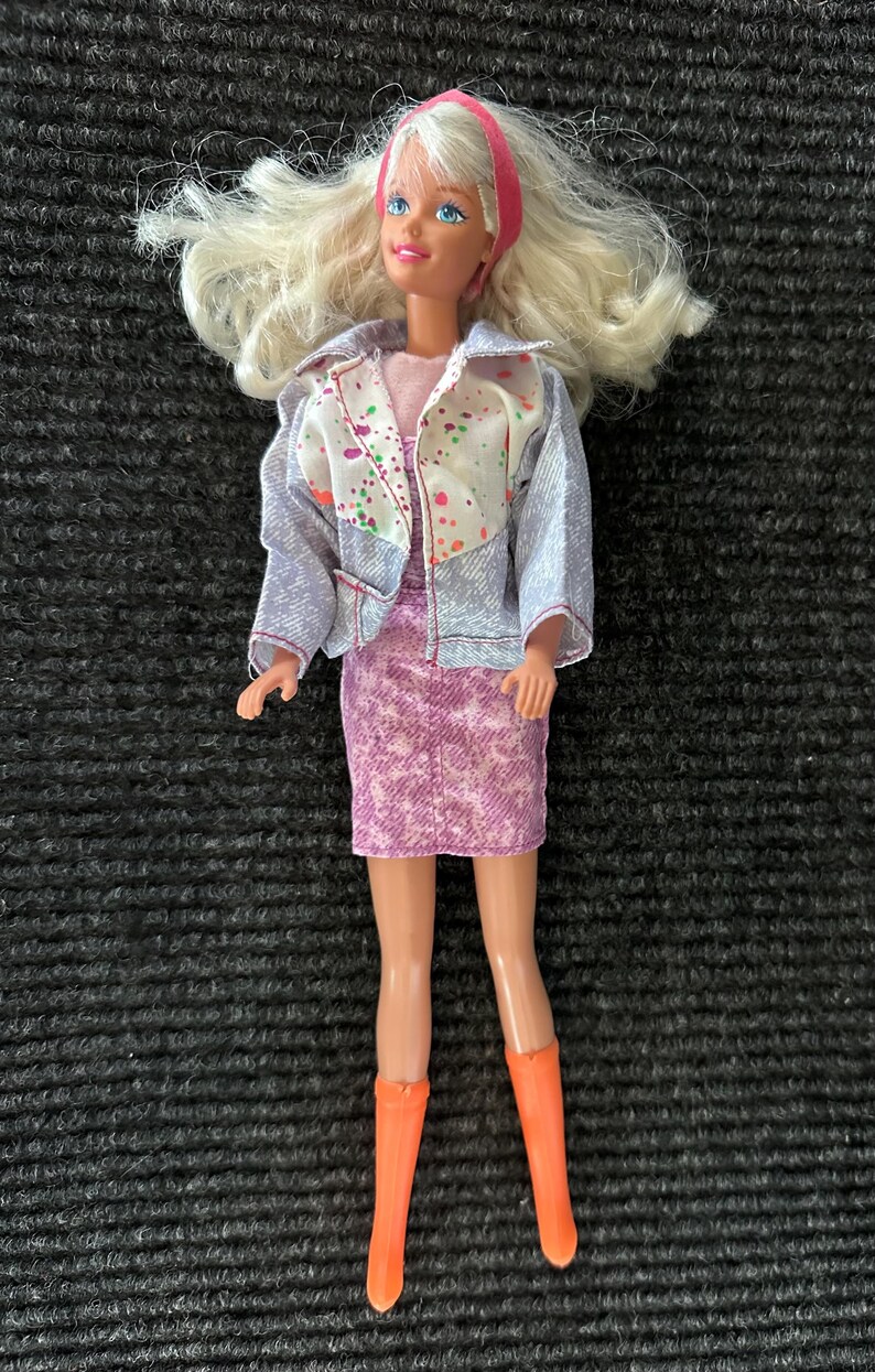 Vintage Barbie Overalls Outfit - Barbie and the Rockers - Etsy