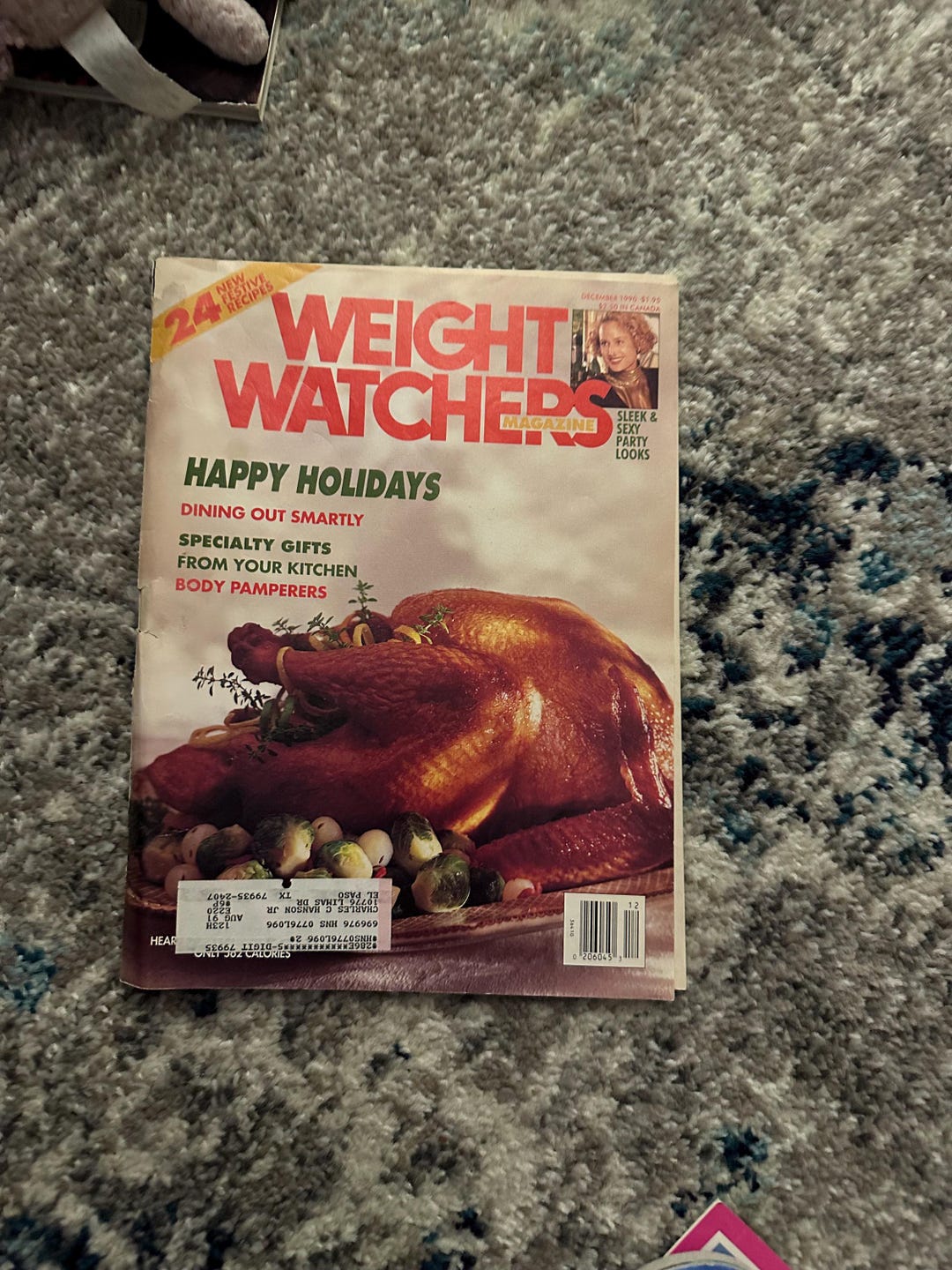Weight Watchers Magazine | December 1990 - Etsy