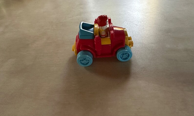 1990 Ronald Mcdonald Happy Meal Toy Car - Etsy