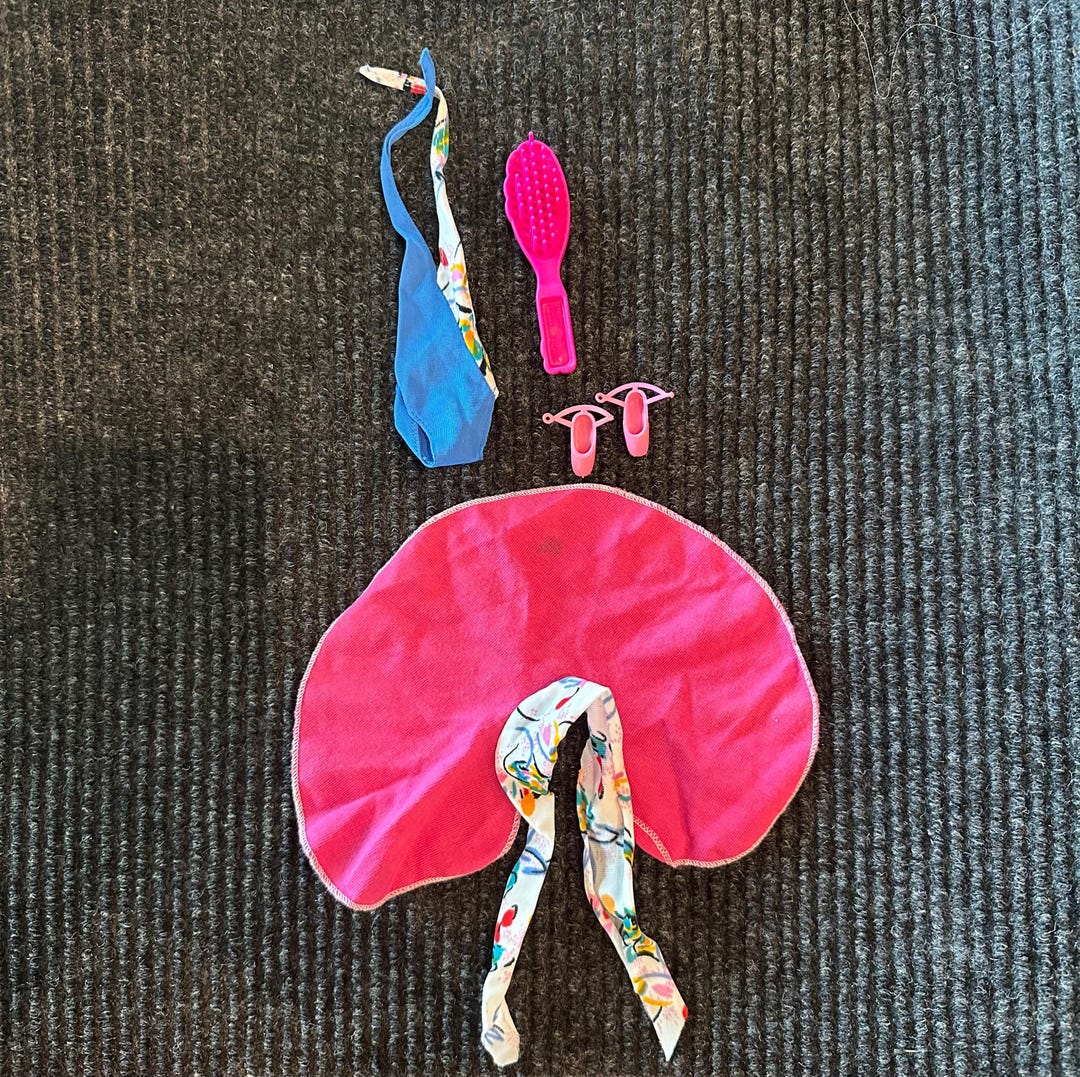 Vintage Barbie Clothing 1984- Active Fashions-collectible Set -mattel ...