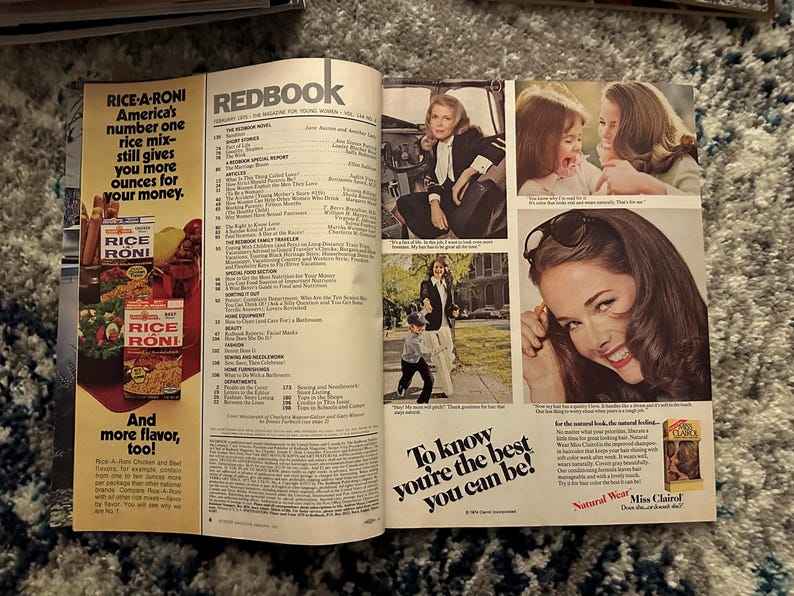 Redbook Magazine | February 1975 With the Weavers on the Cover - Etsy