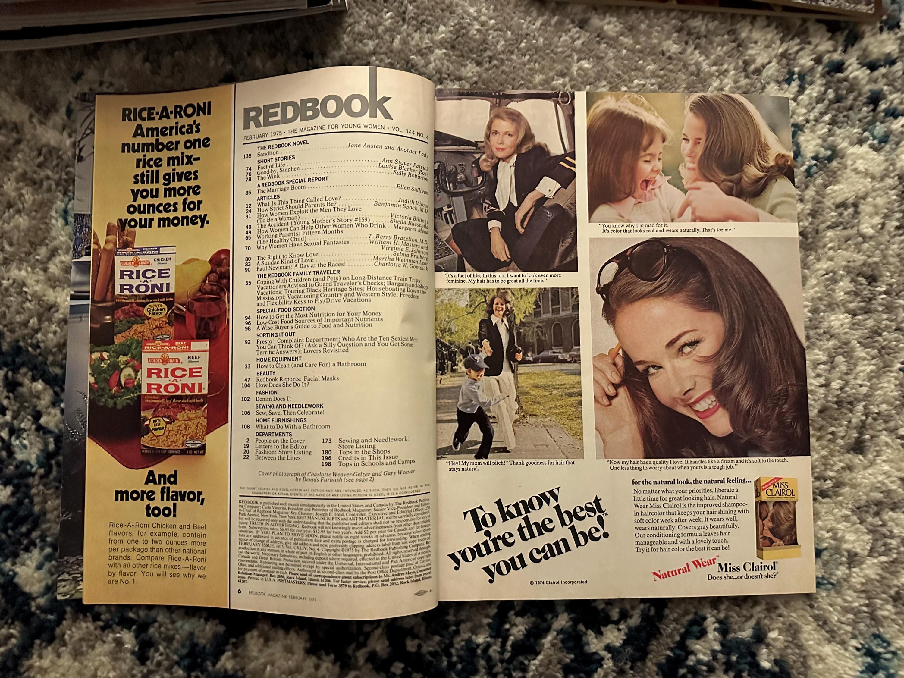 Redbook Magazine | February 1975 With the Weavers on the Cover - Etsy