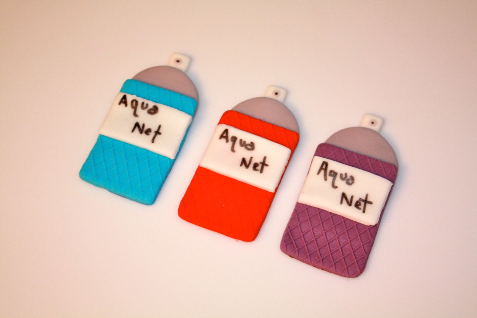 80'S HAIRSPRAY CAN Fondant Cupcake Toppers 1 Dozen | Etsy