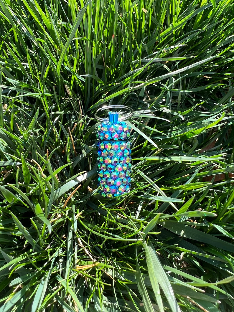 Crystallized Mini Pill Bottle - Etsy