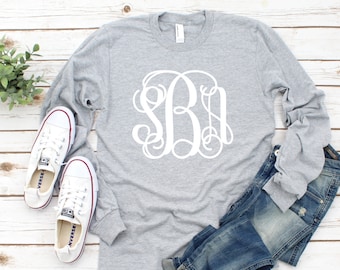 Monogrammed shirts | Etsy