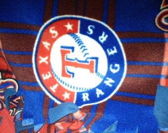 Texas Rangers Tie Blanket - Etsy