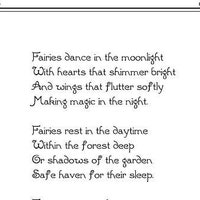 Magical Fairy Poem - Etsy
